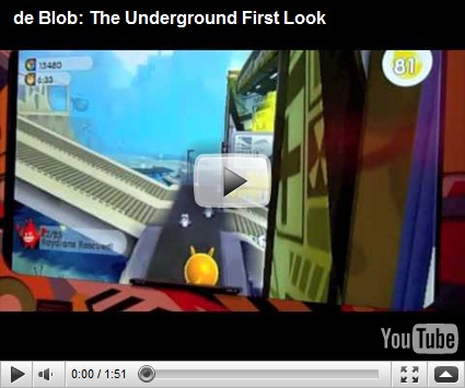 Confira mais um vídeo de de Blob: Underground - Nintendo Blast